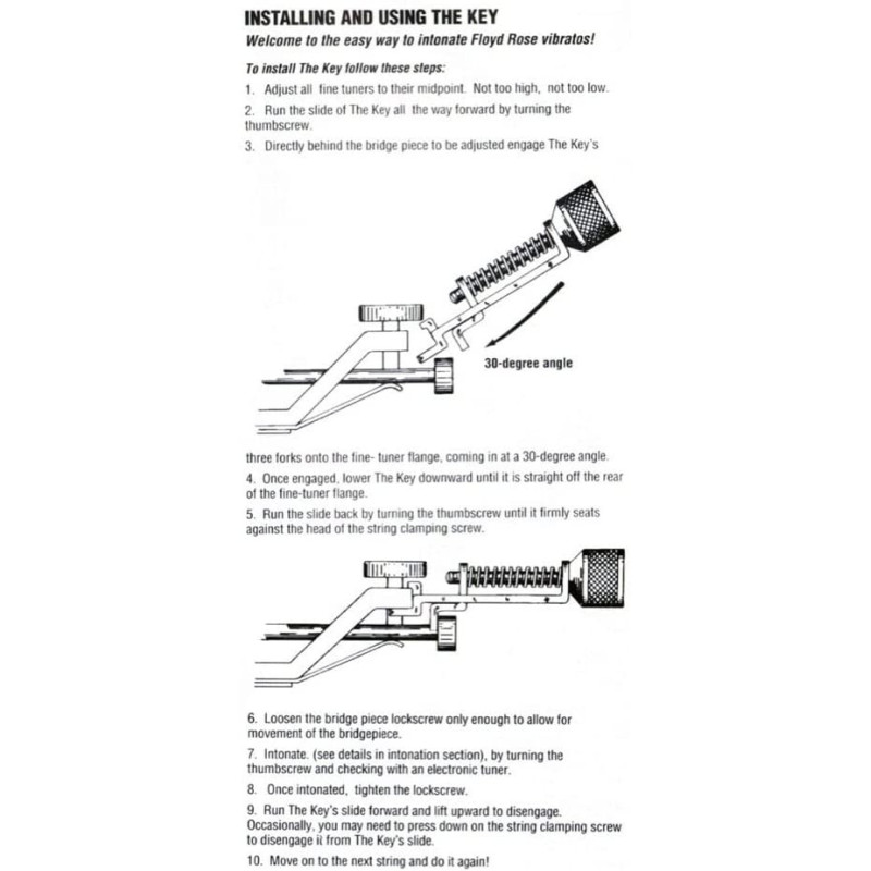THE KEY INTONATION TOOL
